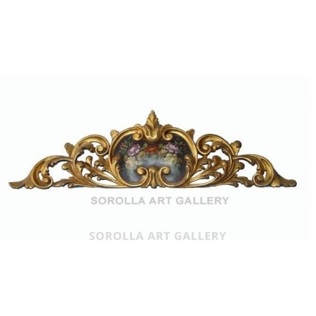 Wood Carvings: Lintel decorated - 91 cm - online Art Gallery.