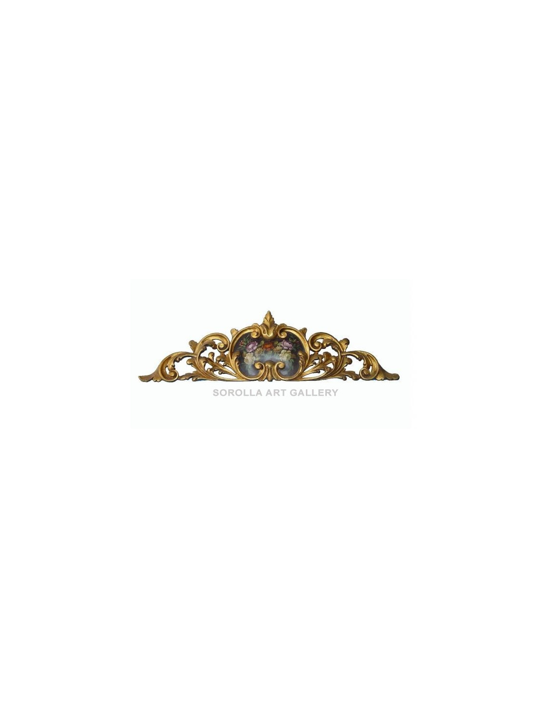 Wood Carvings: Lintel decorated - 91 cm - online Art Gallery.
